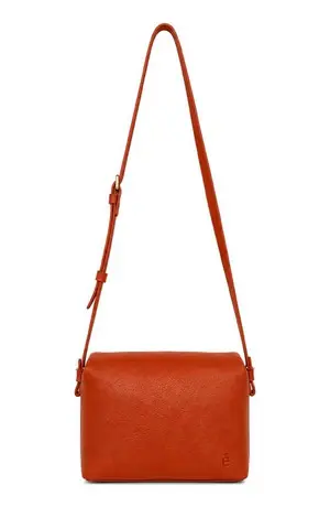 Écotorie Agnes Leather Crossbody Bag - Rust