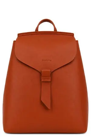 Écotorie Clementine Leather Backpack - Rust