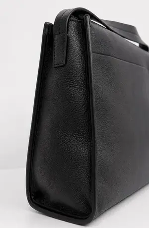 Écotorie Eleanor Leather Crossbody Bag - Black