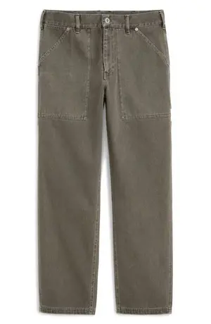 ALEX MILL Recycled Cotton Painter Jeans - Thyme