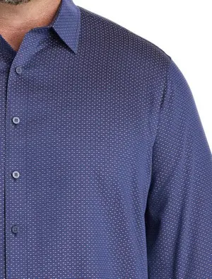 UNTUCKIT FIT BY DXL Big & Tall Rigby Sport Shirt