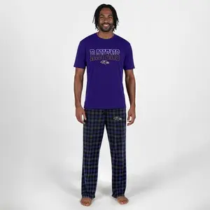 CONCEPTS SPORT Baltimore Ravens Highland Sleep Set