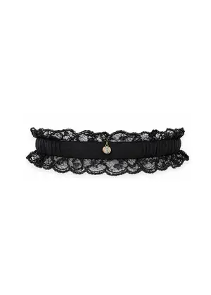 HOUSE OF SILK Mary Garter - Black