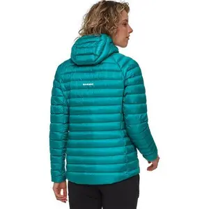 MAMMUT Broad Peak In Hooded Jacket - Deep Teal/black