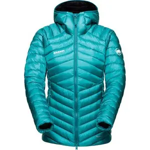 MAMMUT Broad Peak In Hooded Jacket - Deep Teal/black