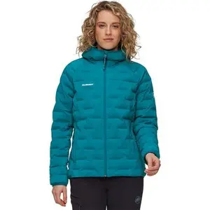MAMMUT Sender Hooded Jacket Recycled Insulation - Deep Teal