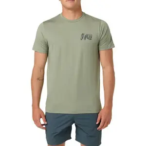 O'Neill Waves Upf Short Sleeve T-shirt - Sage