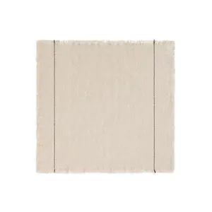 LORENA CANALS Set Of 4 Handloom Napkins Natural