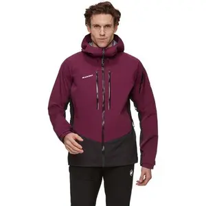 MAMMUT Taiss Pro Hs Hooded Jacket - Vin/black