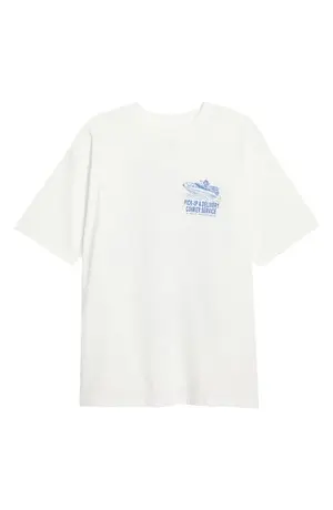 VANS Pauly's Cotton Graphic T-shirt - White
