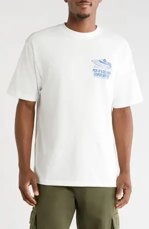 VANS Pauly's Cotton Graphic T-shirt - White
