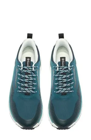 Clarks Pacetrail Go Waterproof Running Shoe - Teal