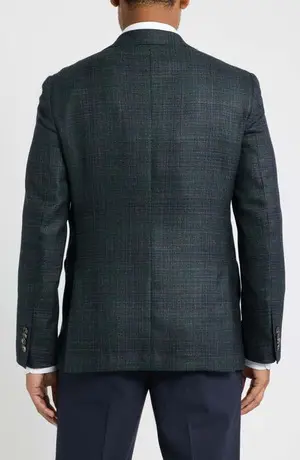 JACK VICTOR Mcallen Wool & Silk Sport Coat