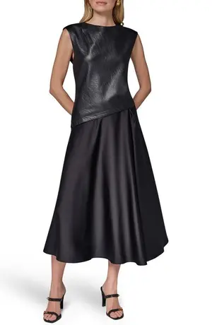Donna Karan New York Metallic Cocktail Dresses