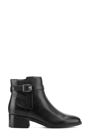Rockport Teegan Leather Bootie - Black