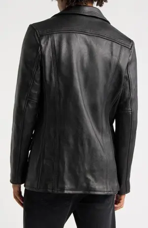 SCHOTT Backstage Leather Car Coat