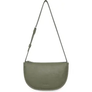 Écotorie Dora Leather Crossbody Bag - Dark Moss