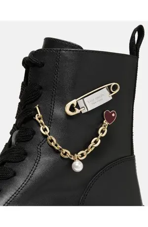 Kate Spade New York Sam Icon Leather Combat Boot