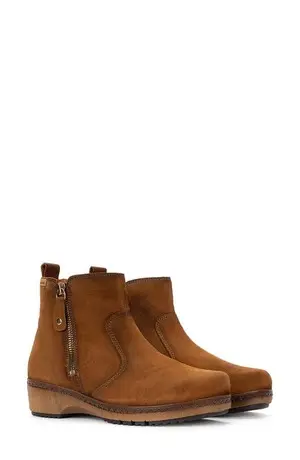 Pikolinos Granada Leather Bootie - Brandy