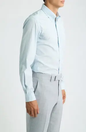 BOSS H-roan Slim Fit Button Down Shirt