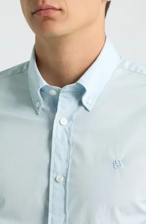 BOSS H-roan Slim Fit Button Down Shirt