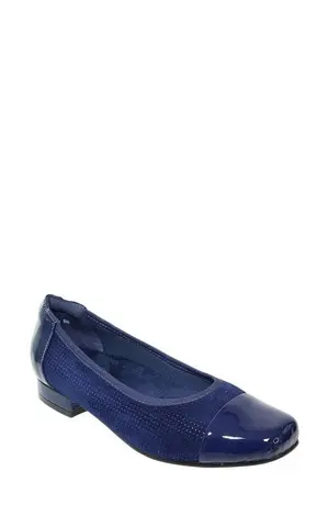 DAVID TATE Amiya Ii Pump - Navy Suede