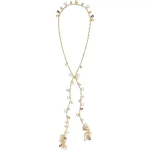 Ramy Brook Brielle Wrap Necklace - Brown Multi/gold