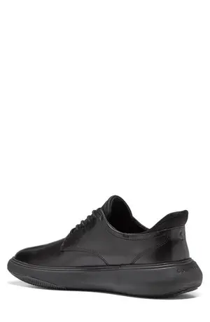 Cole Haan Grand Phaze Leather Plain Toe Sneaker - Black/black