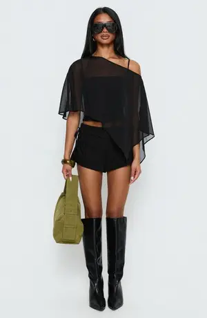 Princess Polly Senzo Wrap Shorts