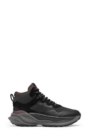 Clarks Pacetrail Waterproof High Top Hiking Shoe - Black