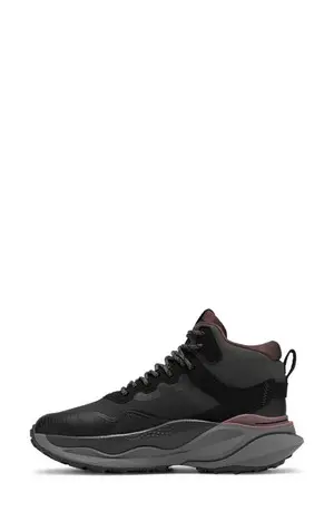 Clarks Pacetrail Waterproof High Top Hiking Shoe - Black