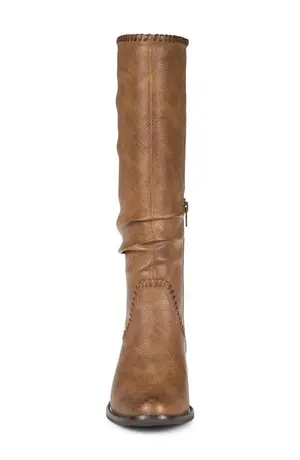 BARETRAPS Nilla Faux Leather Tall Boot - Saddle