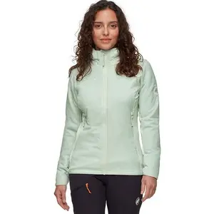 MAMMUT Rime Air In Hybrid Hooded Jacket - Silver Sage