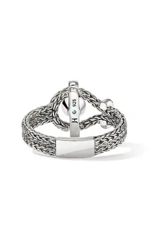 John Hardy Icon Ring, Sterling Swiss Blue Topaz