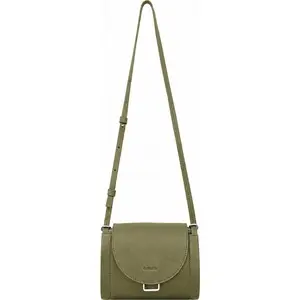Écotorie Nora Leather Crossbody Bag - Dark Moss