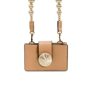 SERENA UZIYEL Alessa Card Holder - Cappucino
