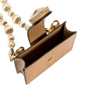 SERENA UZIYEL Alessa Card Holder - Cappucino