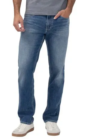 SILVER JEANS CO. Allan Straight Leg Jeans - Revolution