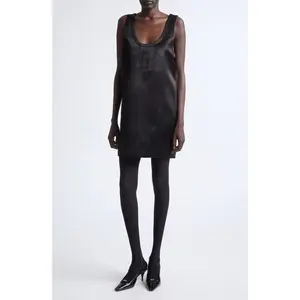 Saint Laurent Scoop Neck Cocktail Dresses