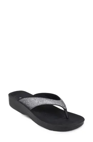 AEROTHOTIC Crystal Mist Flip Flop Grey