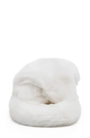 Free People Counting Sheep 2.0 Faux Fur Slipper - Snow
