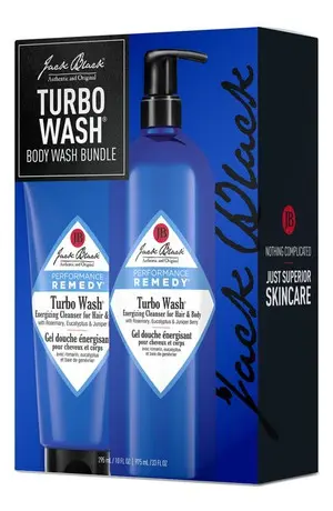 Jack Black Turbo Wash Body Wash Bundle Set $76 Value