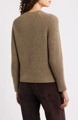 Kobi Halperin Kimberly Sequin Raglan Sleeve Sweater