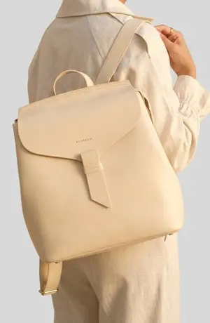 Écotorie Clementine Leather Backpack