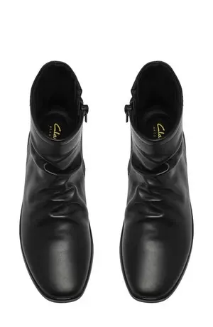Clarks Lynell Park Waterproof Leather Bootie
