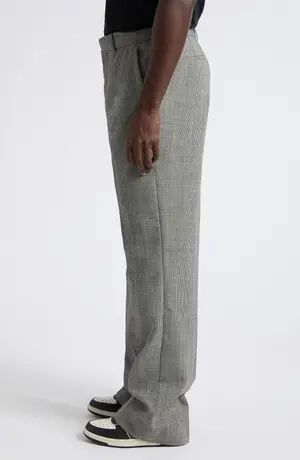 Amiri Houndstooth Wool Trousers