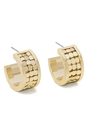 Ramy Brook Nora Huggie Hoop Earrings - Gold