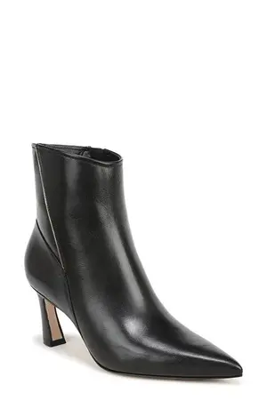 27 EDIT NATURALIZER Eva Leather Pointed Toe Bootie