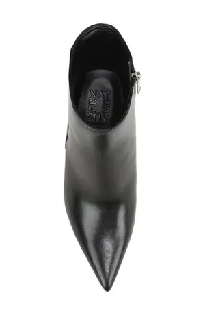 27 EDIT NATURALIZER Eva Leather Pointed Toe Bootie