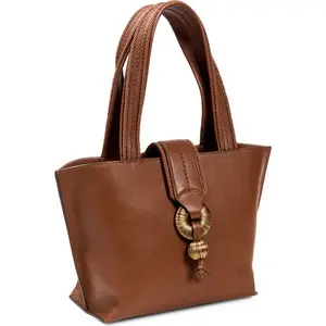 SERENA UZIYEL Boho Chic Small Tote Bag - Camello